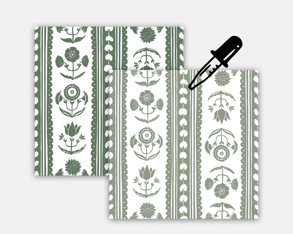 Green Block Prints – The Prints Princess
