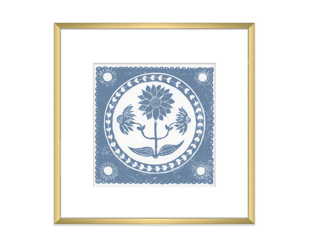 Cornflower Blue Block Prints – The Prints Princess